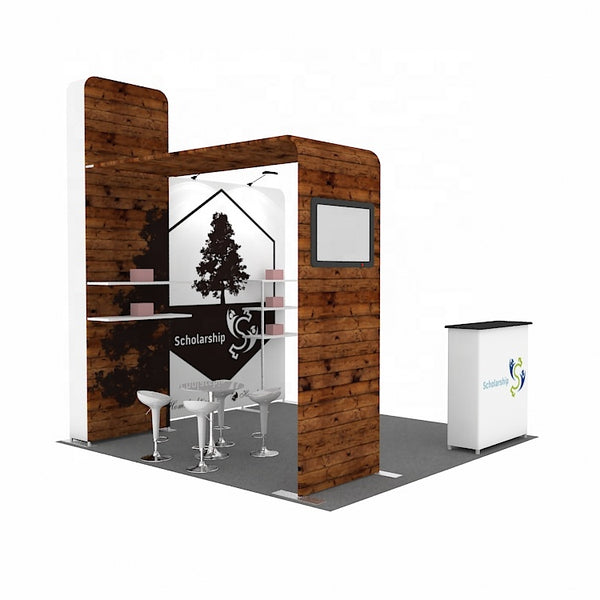 10x10 Trade Show Booths | Exhibit Display Booth | Booth Signage ...